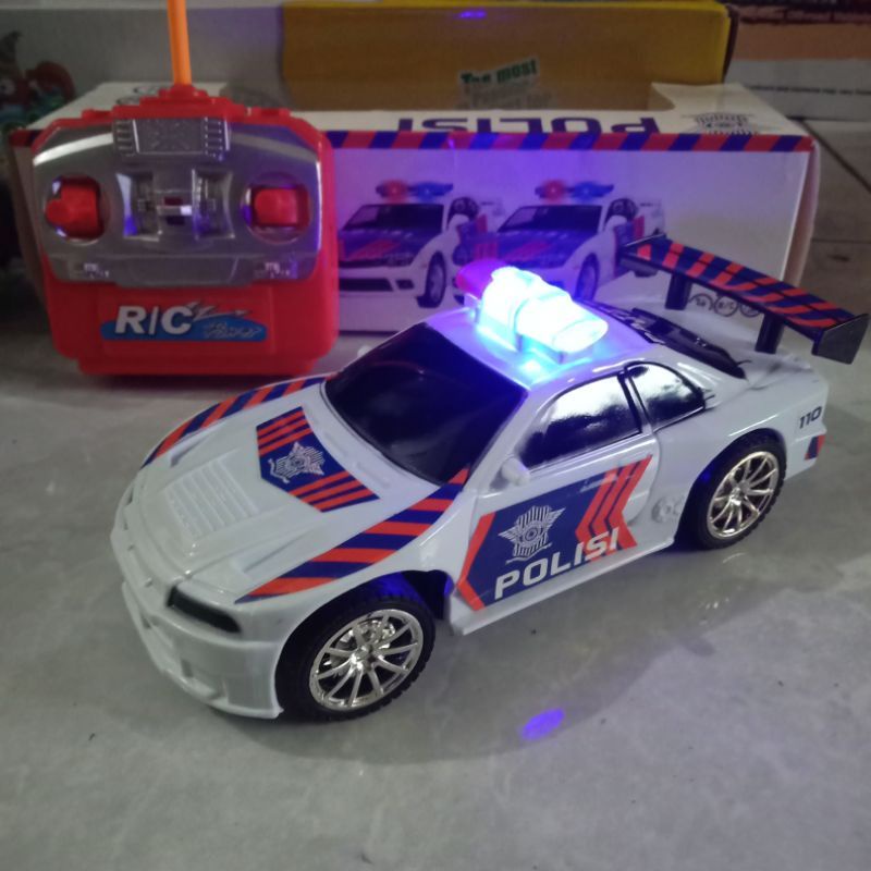 Jual RC Mobil Polisi | Mainan Edukasi Anak mobil remot control Mobiĺ ...
