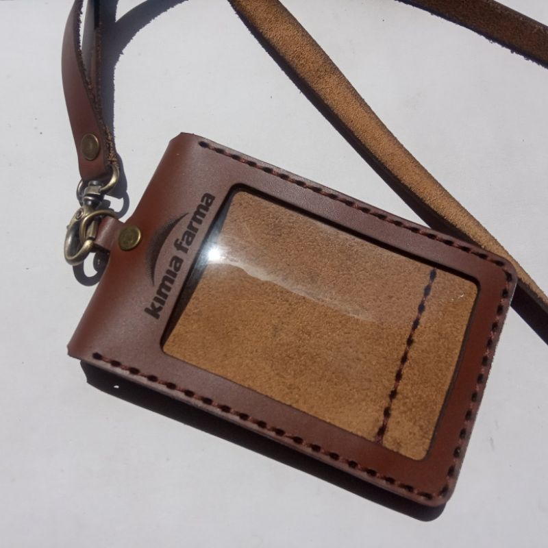 Jual ID CARD LEATHER / ID CARD KULIT / ID CARD KULIT MURAH / NAME TAG ...