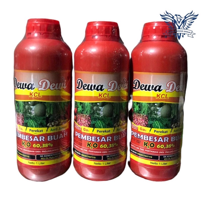 Jual Dewa Dewi KCL Cair 1 Liter Untuk Meningkatkan Pertumbuhan Dan ...
