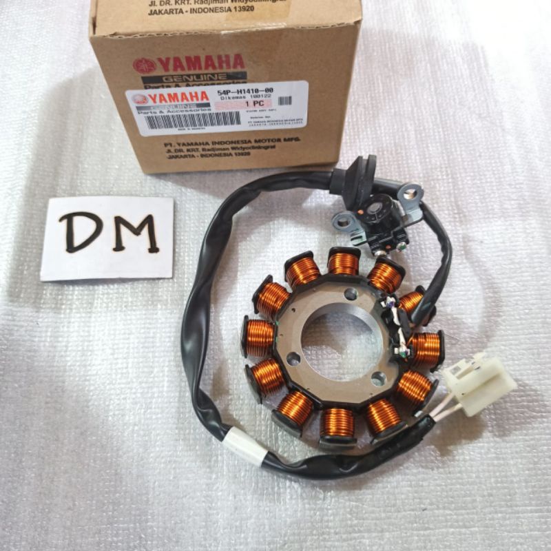 Jual stator assy spull sepul Mio J Gt Soul Fino Xride 54P-H1410-00 10 asli original Yamaha YGP ...