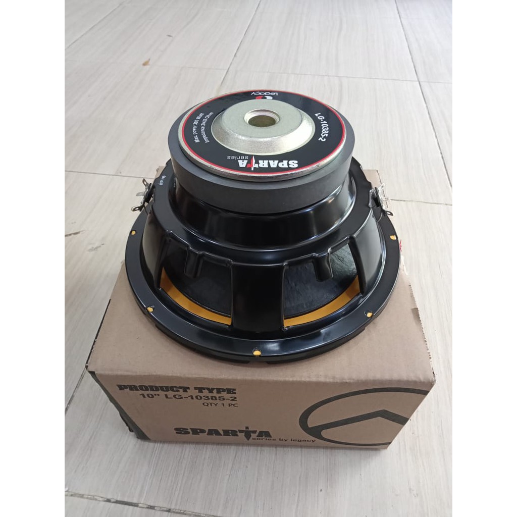 Jual SPEAKER LEGACY SPARTA LG 10385 Subwoofer Legacy 10 Inch LG 10385 2 ...