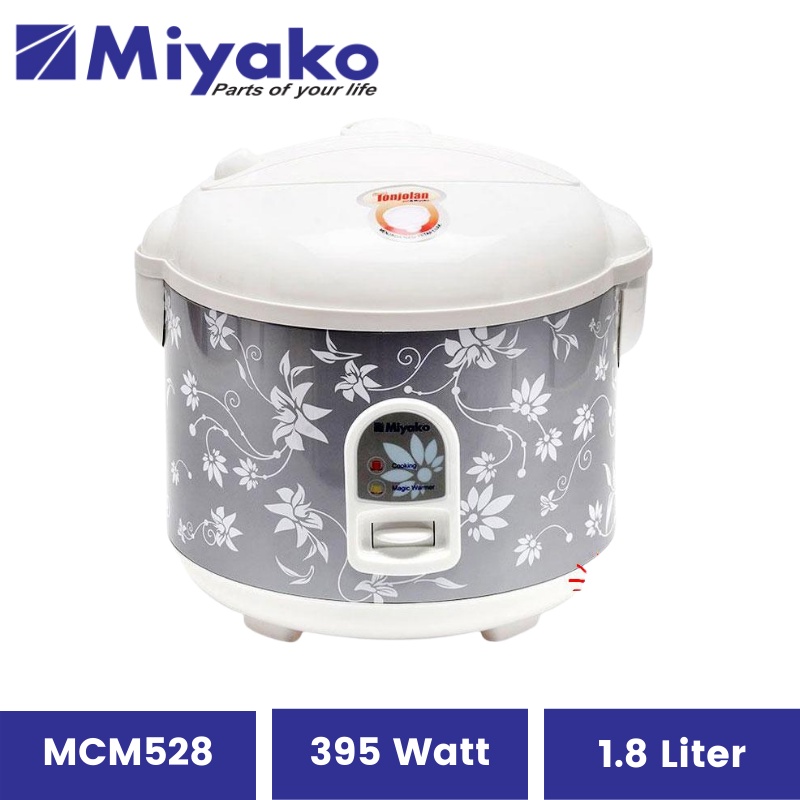 Jual Rice Cooker Miyako MCM528 | Penghangat Penanak Nasi Magic Com Kom ...