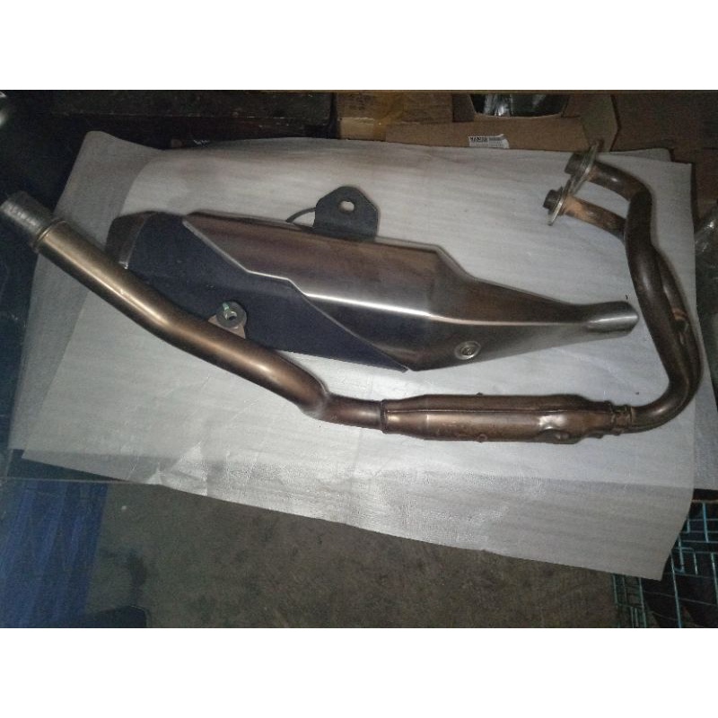 Jual knalpot standar original ninja 250 fi | Shopee Indonesia