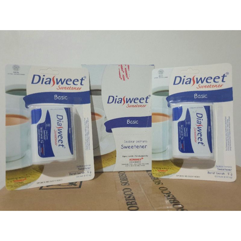 Jual Diasweet Sweetener Basic Pot Isi 100 Pemanis Rendah Kalori ...