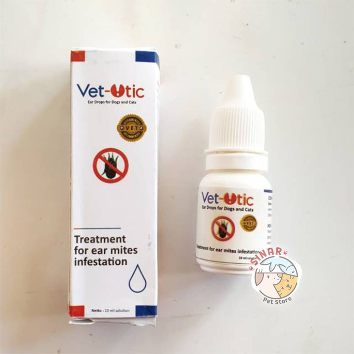Jual Vet Otic Obat Kutu Parasit Telinga Hewan Kucing Anjing Kelinci ...