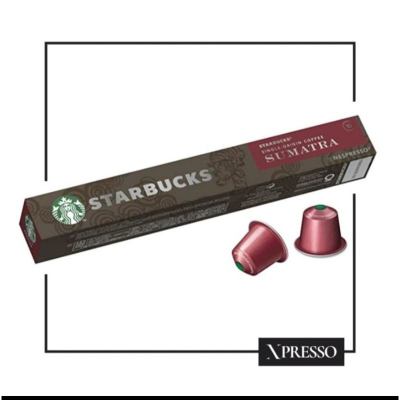 Jual Kopi Kapsul Nespresso Starbucks Sumatra | Shopee Indonesia