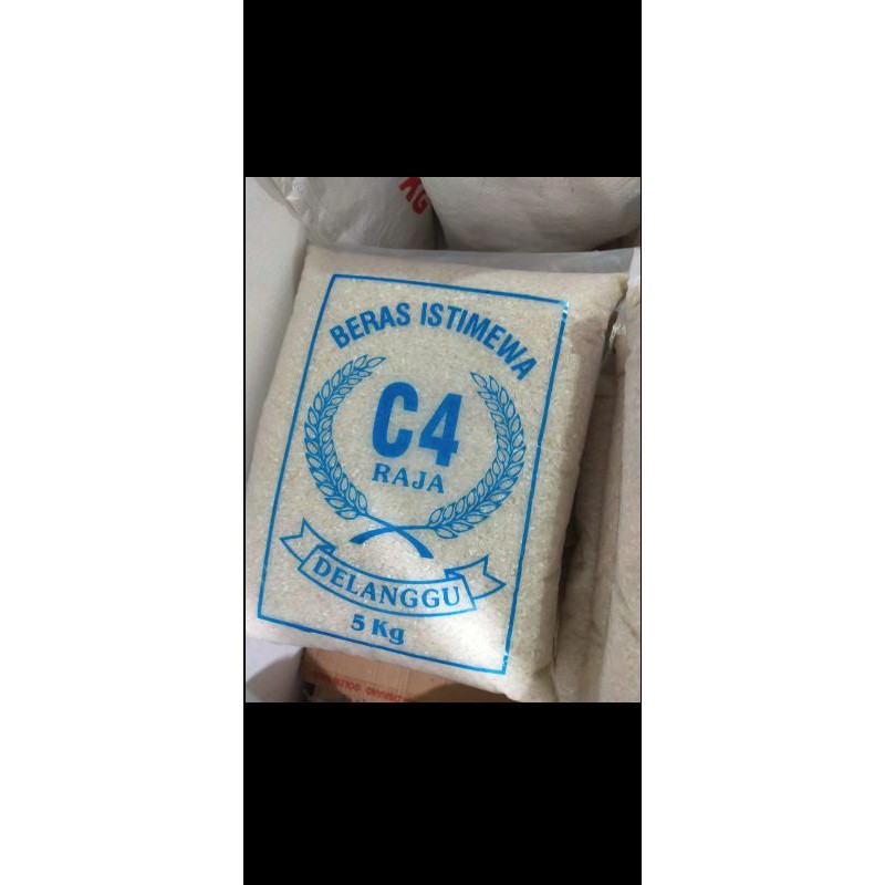 Jual BERAS RAJA BIRU 5kg ASLI DELANGU KLTEN | Shopee Indonesia