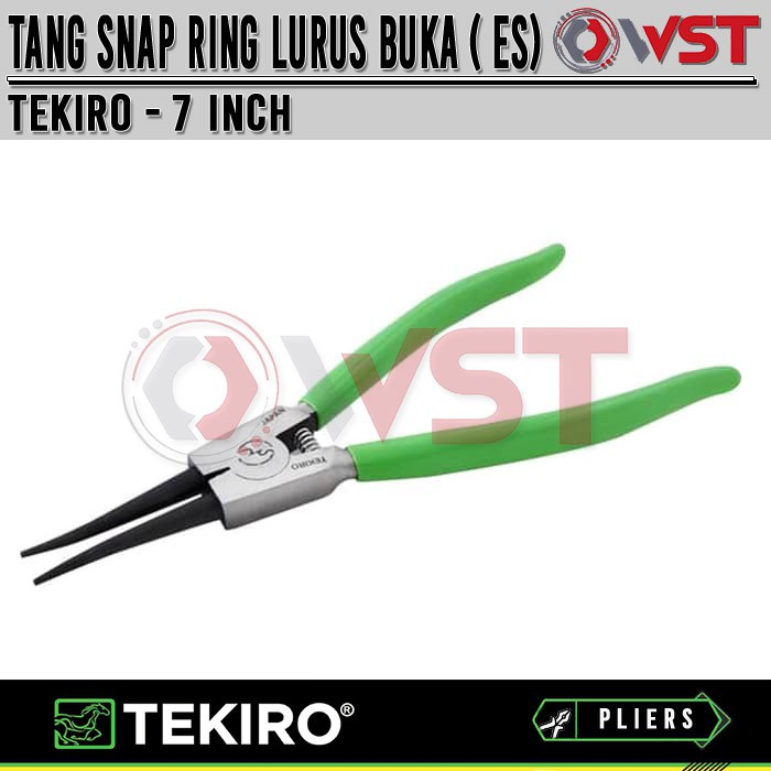 Jual Tekiro Tang Snap Ring Lurus Buka 7" | Shopee Indonesia