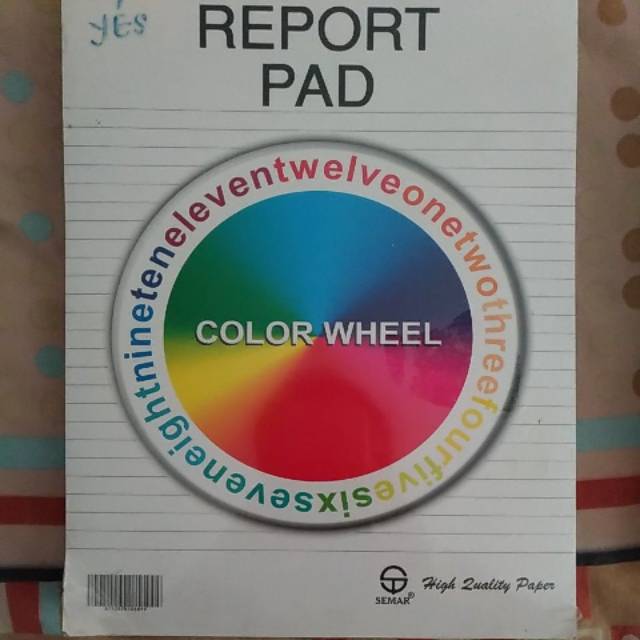Jual Report Pad merk Semar Color Wheel | Shopee Indonesia