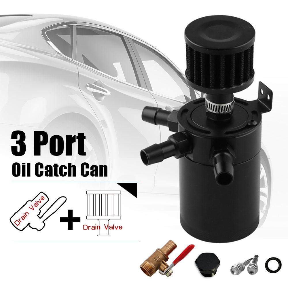 Jual Universal Oil Catch Can Kompak Bingung Aluminium 3 Port Kaleng ...