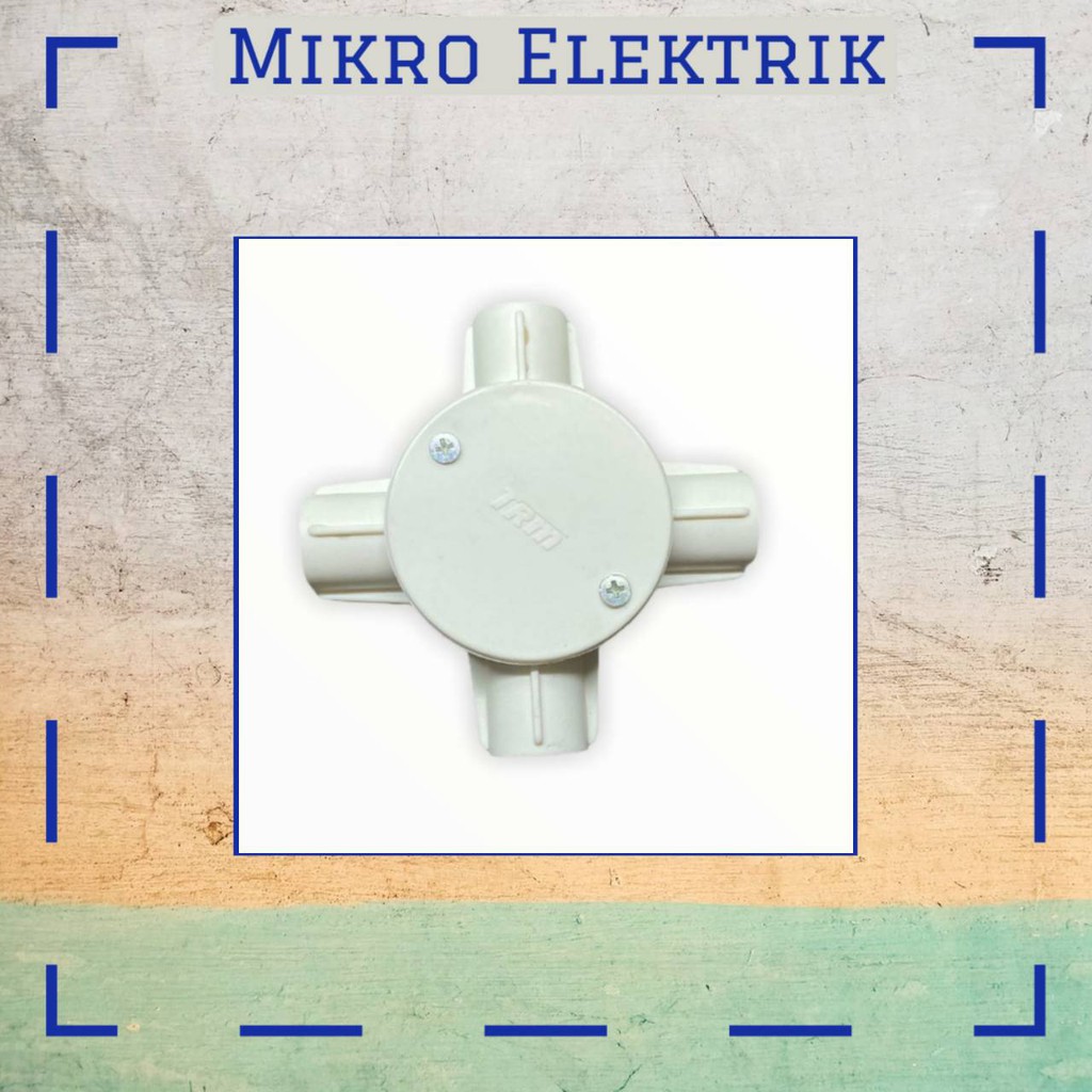 Jual TEDUS / TDUS / T DUS CABANG 4 WHITE T DOS 20 MM | Shopee Indonesia