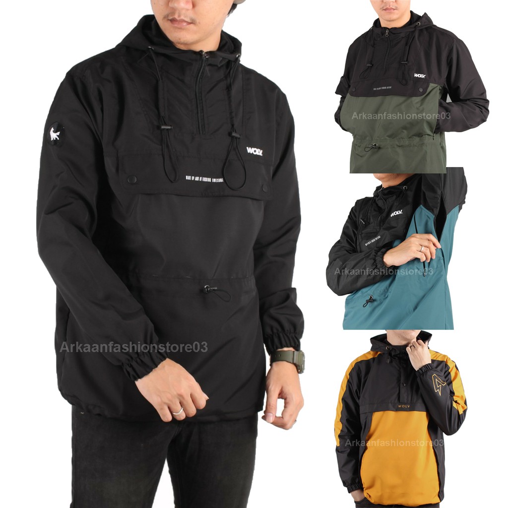 Jual AKN - JAKET CAGOULE WATERPROOF / JAKET CAGOULE PREMIUM / JAKET ...