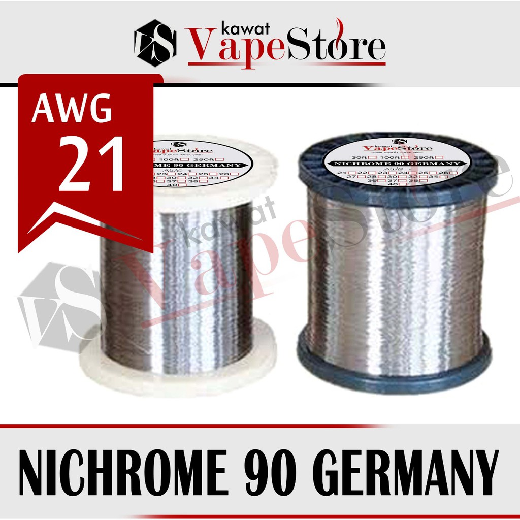 Jual NICHROME 90 AWG 21 GERMANY 100GRM | Shopee Indonesia
