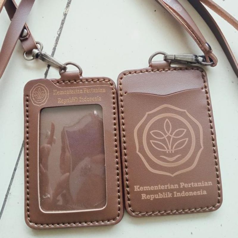 Jual gantungan id card pertanian nametag holder kementerian pertanian ...