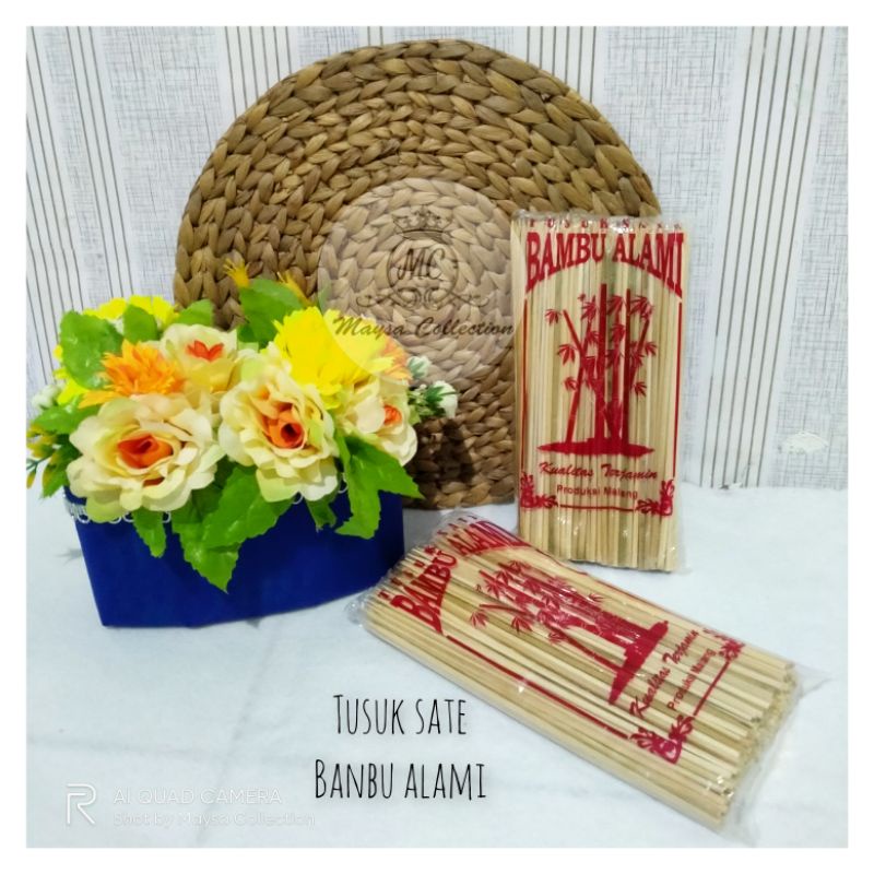 Jual Bambu Untuk Tangkai Buket || Tusuk Sate Isi 100 Pcs | Shopee Indonesia