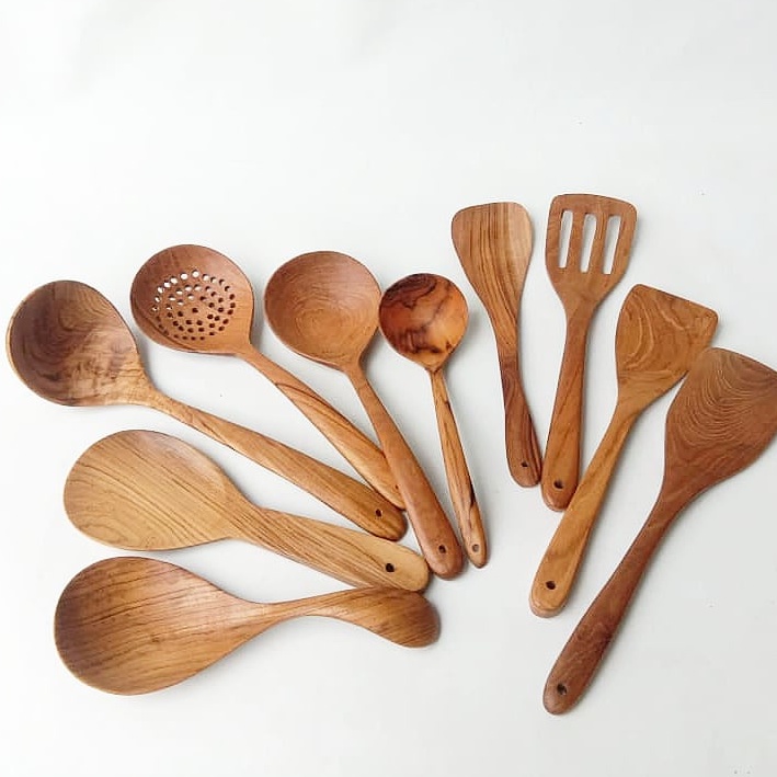 Jual SPATULA ECERAN - Spatula Kayu/ Sendok Sayur/ Sutil Kayu/ Sutil ...