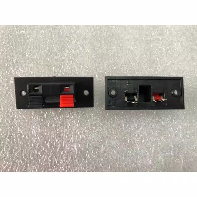 Jual Terminal speaker Spiker 2 pin kecil terminal speaker mono | Shopee ...