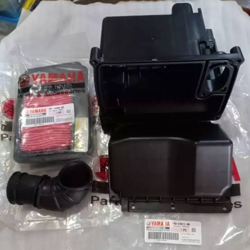 Jual box filter set mio soul/fino karbu 100% original | Shopee Indonesia