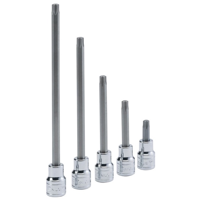 Jual Genius star bit socket drive 1/2 ukuran T40 ( kunci sock L bintang ...