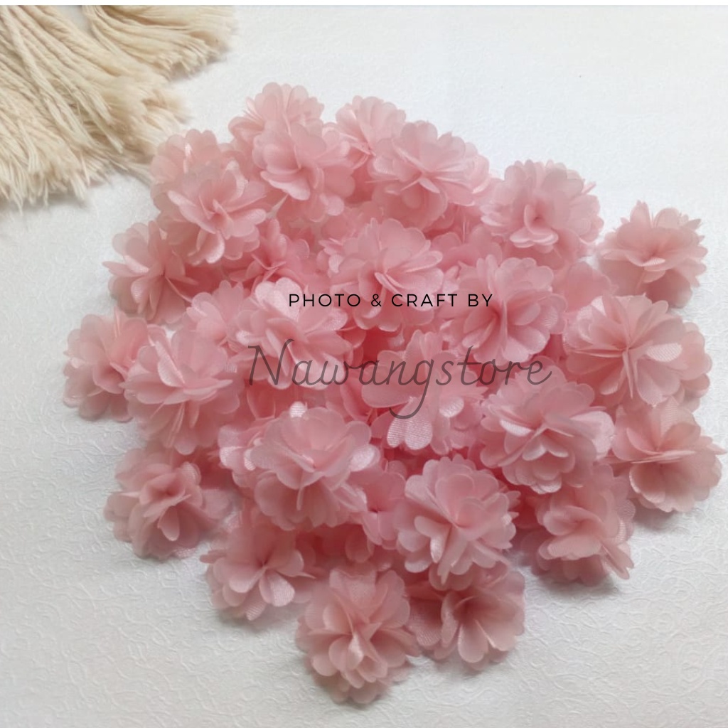 Jual (isi 1 lusin) Aplikasi bunga semanggi hosana 6K /kebaya /payet ...