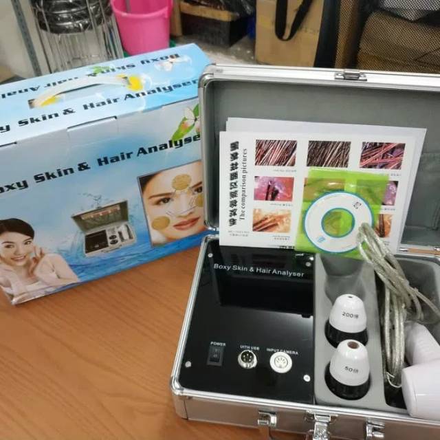 Jual Hair and Face skin Analyzer Skin Analisa kulit Skin Cek TV ...