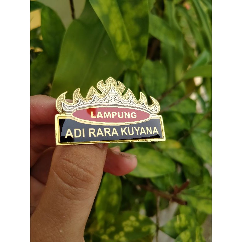 Jual Name Tag Siger Lampung / Nama dada Siger | Shopee Indonesia