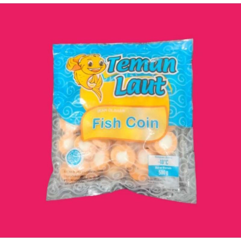 Jual Teman Laut Fish Coin 500gr | Shopee Indonesia