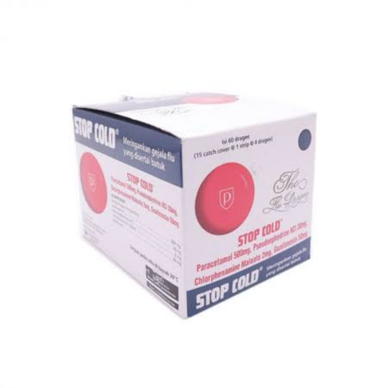 Jual stop cold obat flu batuk isi 15x4 tablet 60's 15strip 15 strip 60 ...