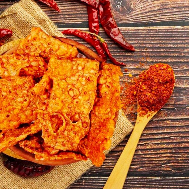 Jual (Free Ongkir) Cemilan Viral kripik Tempe Mas Bram gurih & Enak ...