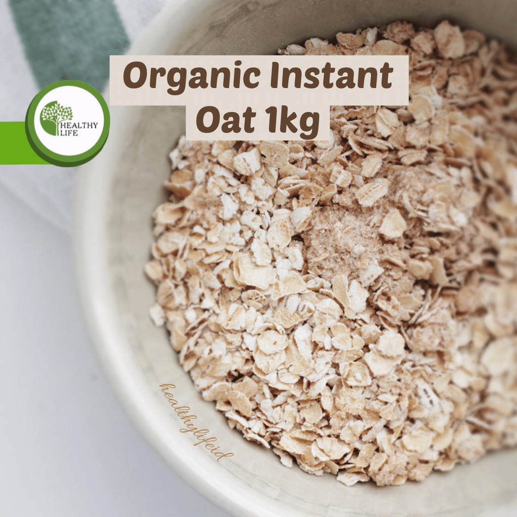 Jual Organic Quick Rolled Oat / Instant Oat / Oatmeal Instan / Gandum ...
