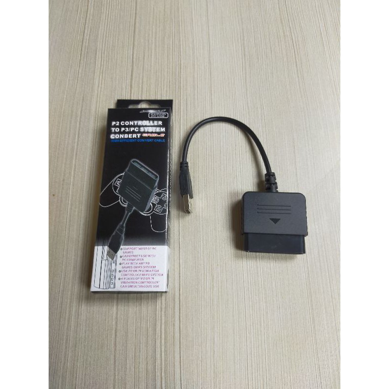 Jual CONVERTER SINGLE HITAM STIK PS2 MESIN PS3 / CONVERTER USB 1 SLOT ...