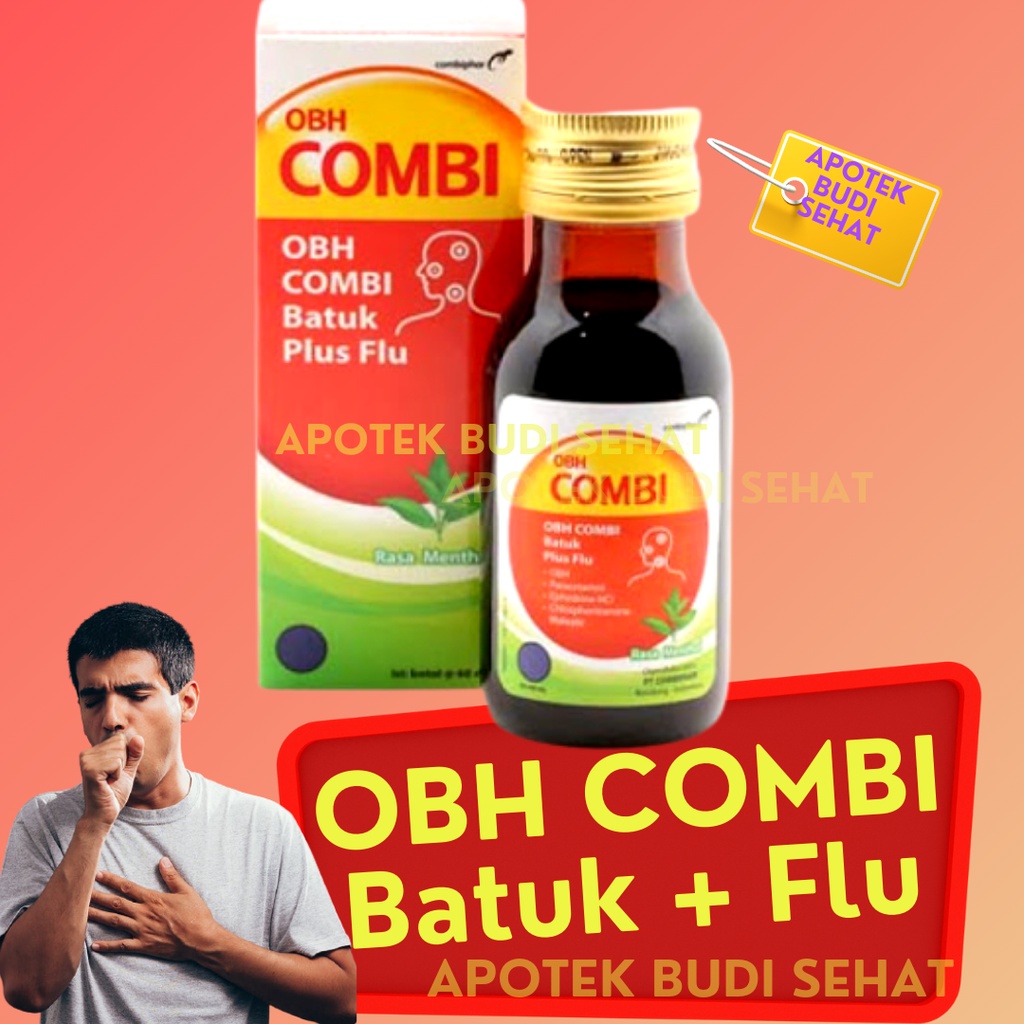 Jual OBH combi batuk plus flu sirup 60 100 mL Obat Batuk Berdahak Obat ...