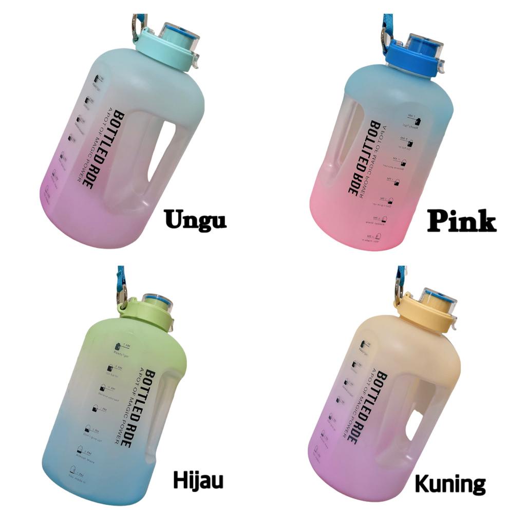 Jual [UNIK88] Botol Air Minum Gradasi Jumbo 2.2L BPA Free Food GRade ...