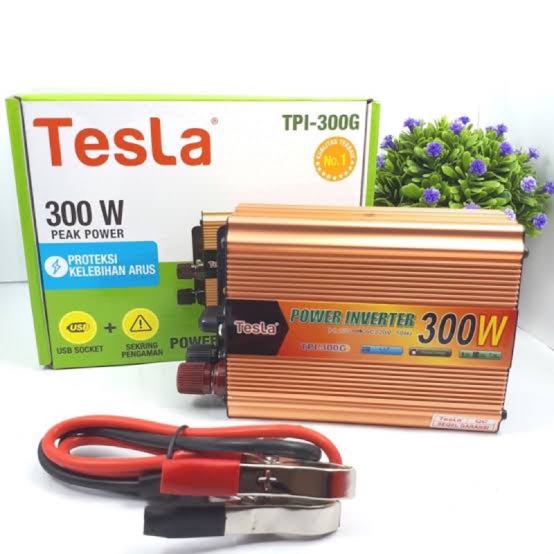 Jual Inverter Tesla TPI-300G 300 watt | Shopee Indonesia
