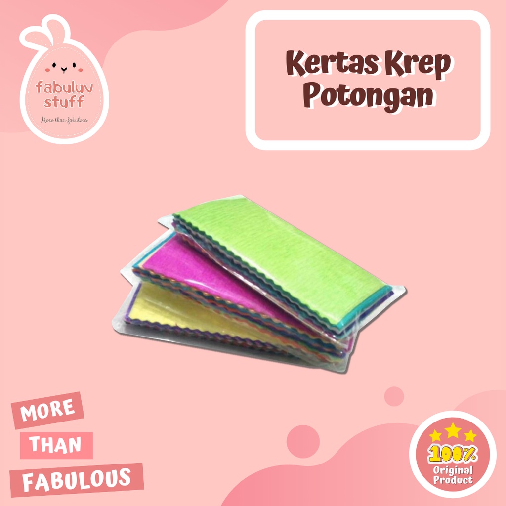 Jual ATK ~ Kertas Krep Warna Warni / Crepe Paper / Kertas Crap Colour ...