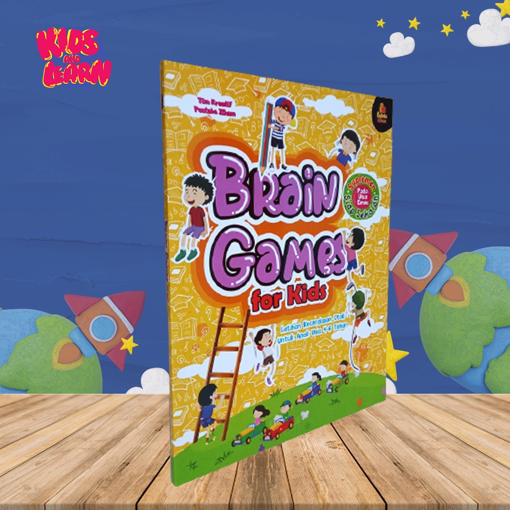 Jual Buku Aktivitas Anak Belajar Membaca Menulis Berhitung Brain Games ...