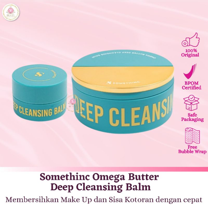 Jual YF BEAUTY Somethinc Omega Butter Deep Cleansing Balm Penghapus ...