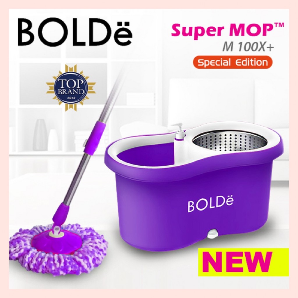 Jual BOLDE Super Mop M100 X + Plus | Alat pel | Shopee Indonesia