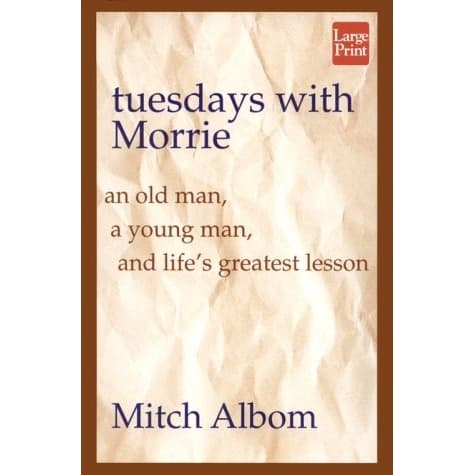 Jual Tuesdays with Morrie an old man, a young man and lifes greatest ...