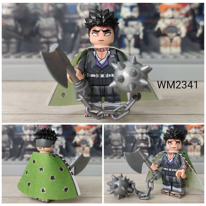 Jual Demon slayer action figure bricks Demon slayer kimetsu no yaiba ...