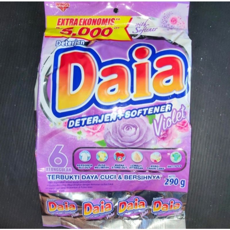 Jual Daia deterjen bubuk 5000 an | Shopee Indonesia