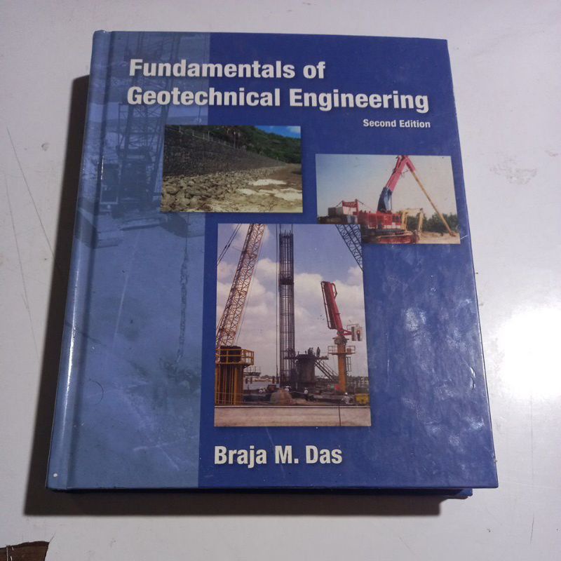 Jual FUNDAMENTALS of GEOTECHNICAL ENGINEERING., Braja M. Dasar ... Jual FUNDAMENTALS of GEOTECHNICAL ENGINEERING., Braja M. Dasar ...