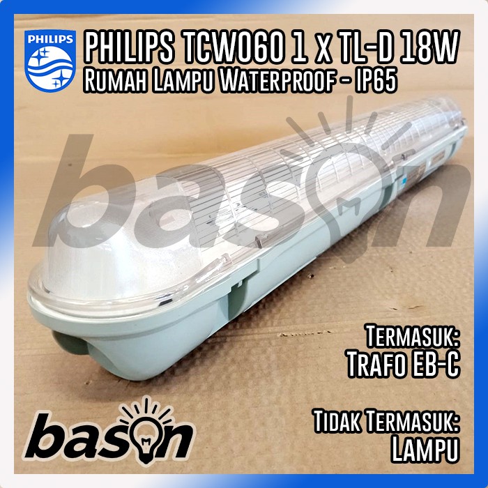 Jual PHILIPS TCW060 C 1xTL-D18W HF 220V IP65 | Shopee Indonesia
