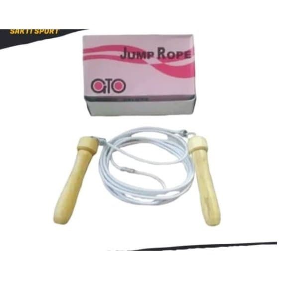 Jual Skiping - tali skipping -jump rope - lompat tali GTO Kayu | Shopee ...