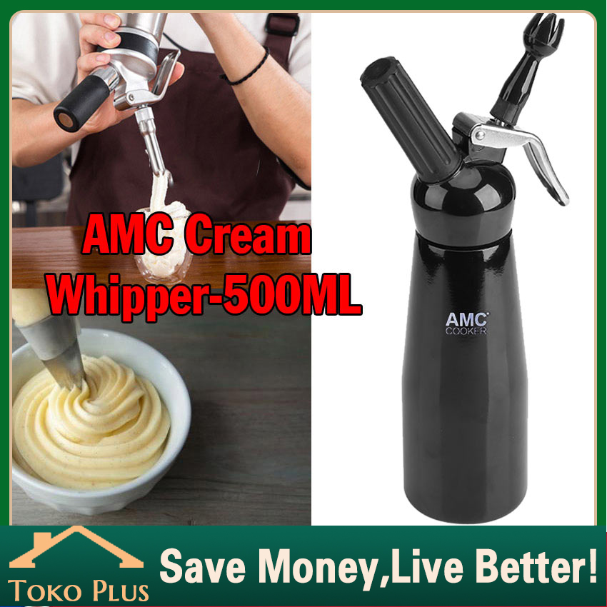 Jual 500ml whip cream whipper whipped foam dispenser maker nitro coffee ...