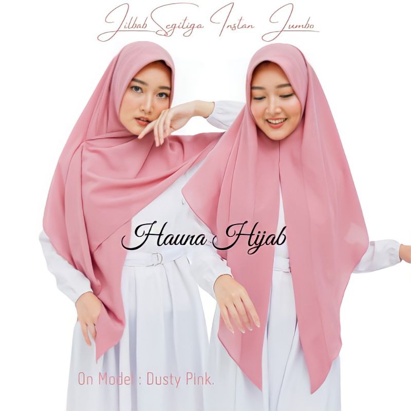 Jual Jilbab Segitiga instan jumbo diamond italiano | Shopee Indonesia