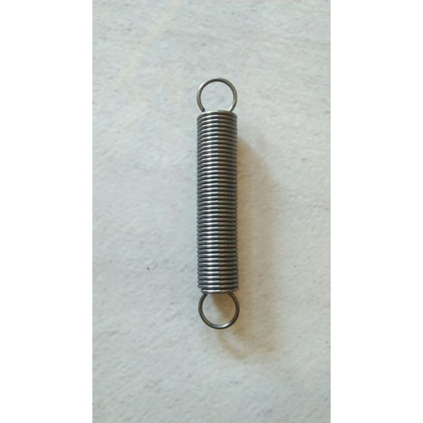 Jual spring tarik baja 1.2 mm diameter luar 12 mm panjang lilitan 50 mm ...