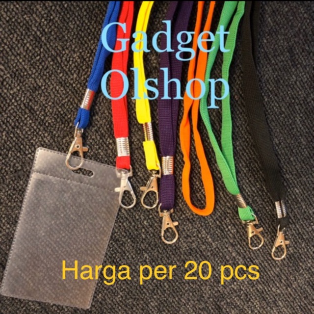 Jual Fullset Tali Kain dan Plastik Nametag - Paketan Tali Kain Sepatu ...