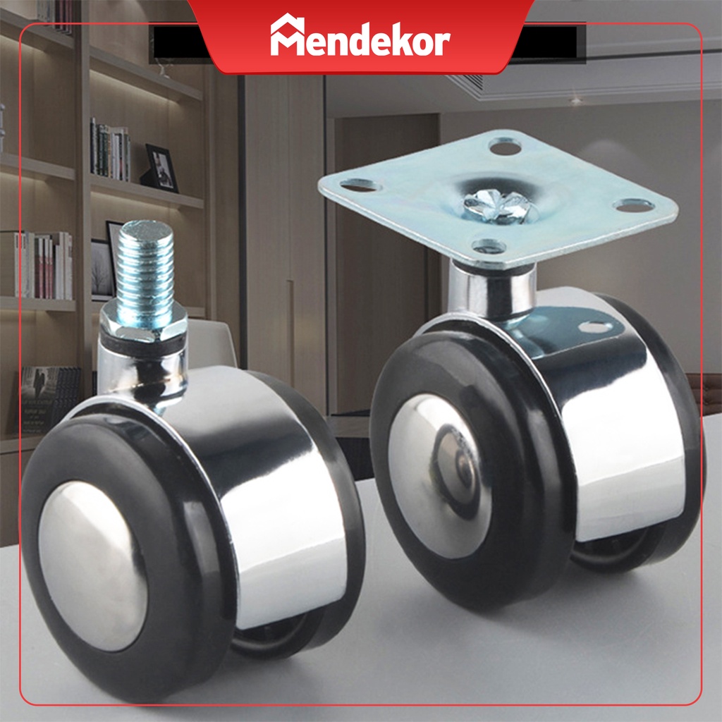 Jual Roda Drat Springbed Furniture Kursi Bangku Lemari M8 Stopper ...