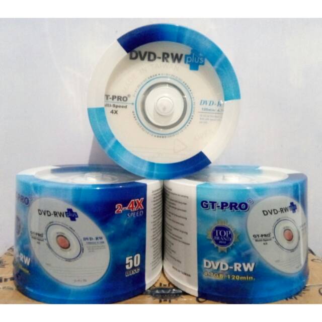 Jual DVD RW GTPRO Plus Kaset DVD Kosong | Shopee Indonesia